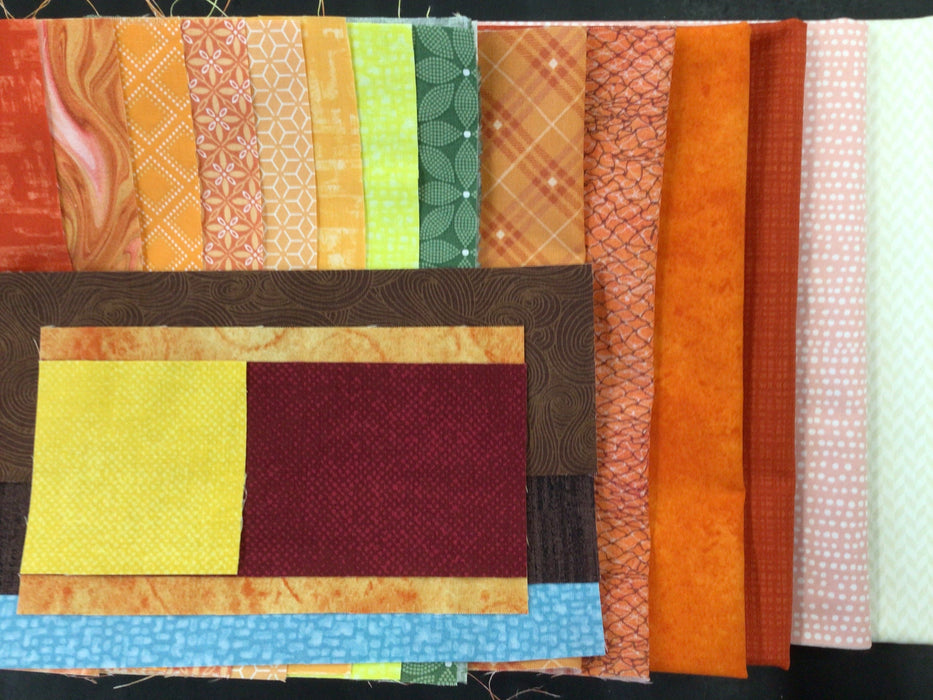 Chunky Pumpkin Table Runner Kit by JuJu | RebsFabStash