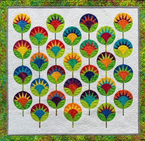 Beautiful Day Quilt Kit by Jacqueline de Jonge - 61" x 59" — RebsFabStash