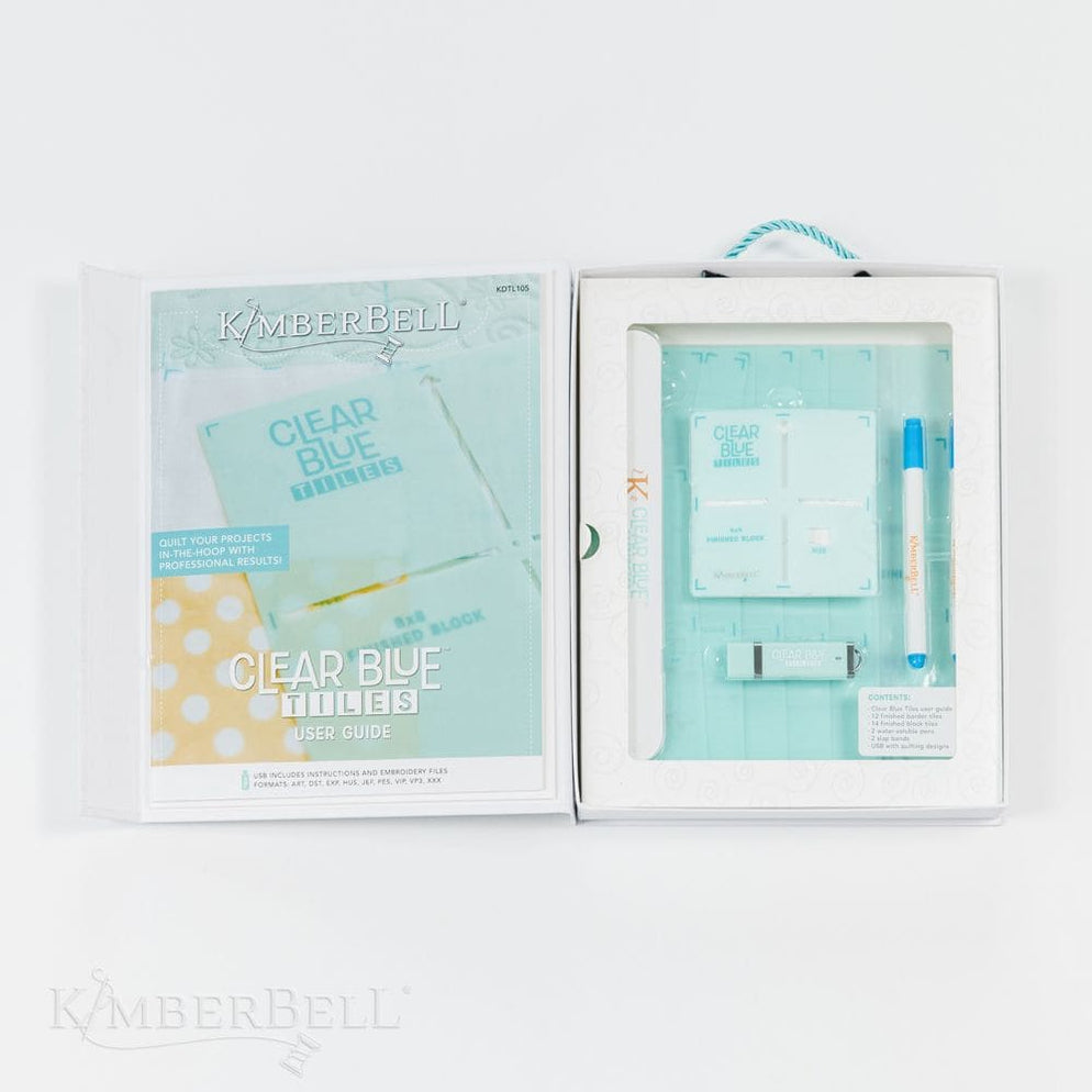 Clear Blue Tiles Essentials Set - by Kimberbell Designs- KDTL105 - Mac ...