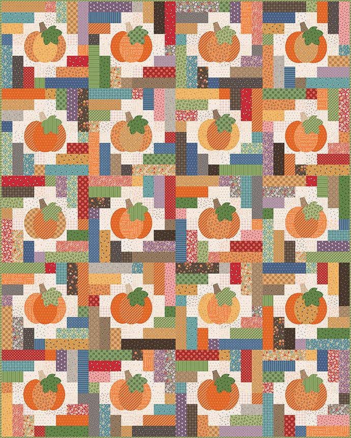 Lori Holt THE QUILTED SCARECROW Quilt KIT - Lori Holt - AUTUMN fabrics — RebsFabStash