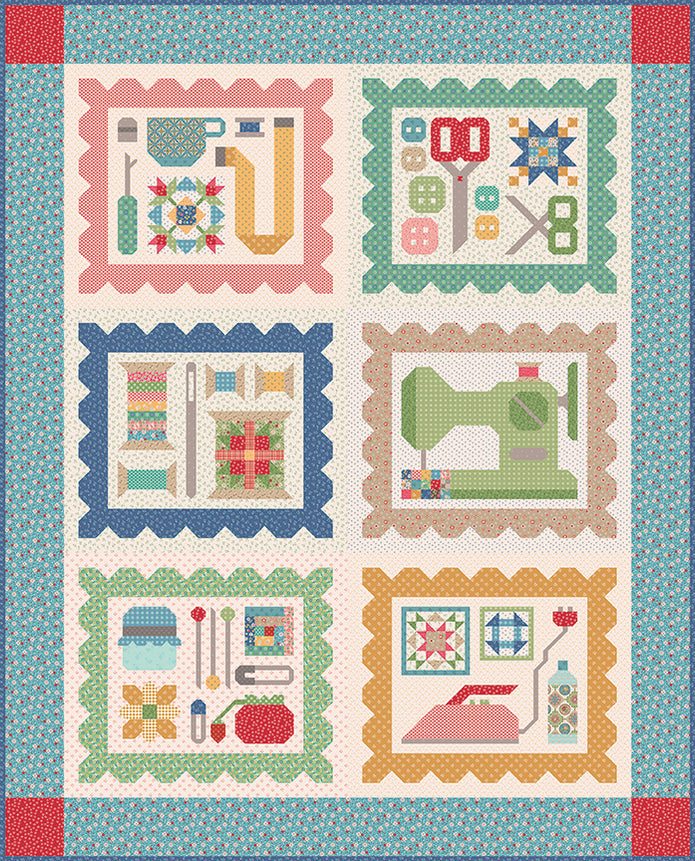 SHIPPING NOW! - Lori Holt Mercantile Sew Along Quilt KIT - Lori Holt ...