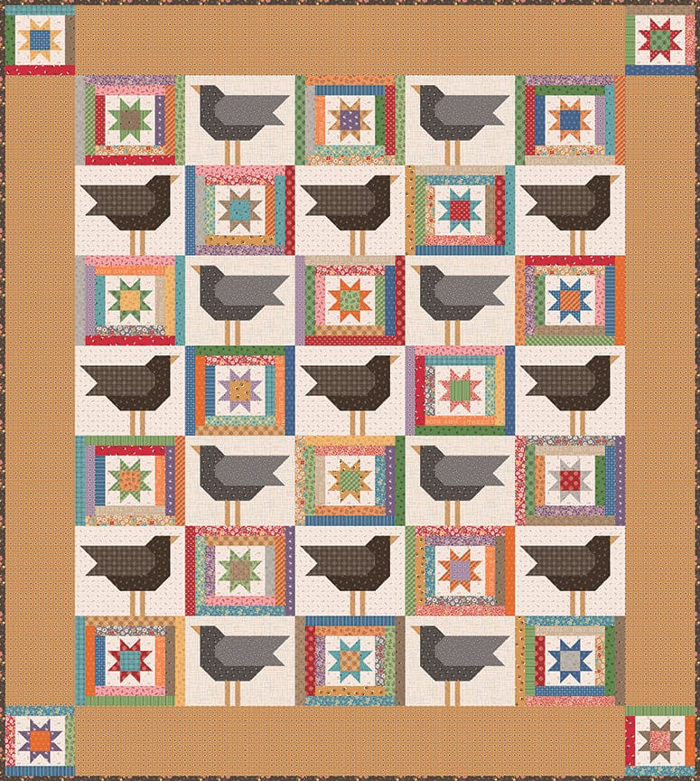 SHIPPING NOW! - Lori Holt Crows In The Corn PATTERN - Lori Holt ...