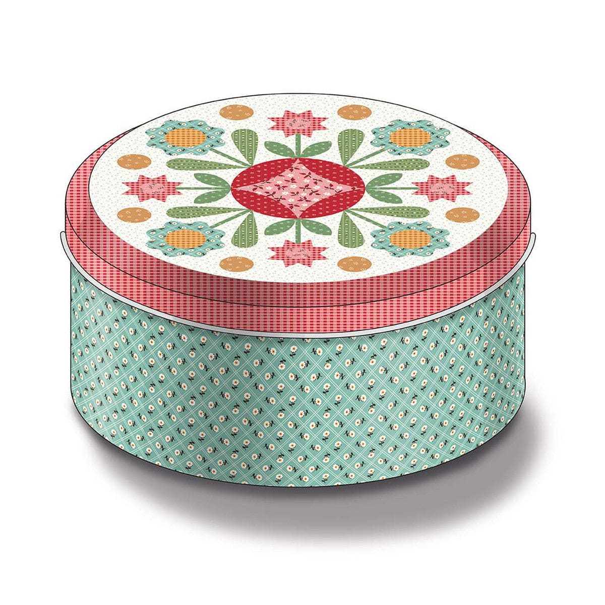 Lori Holt Prairie Sewing Tin - by Lori Holt of Bee in my Bonnet for Ri ...