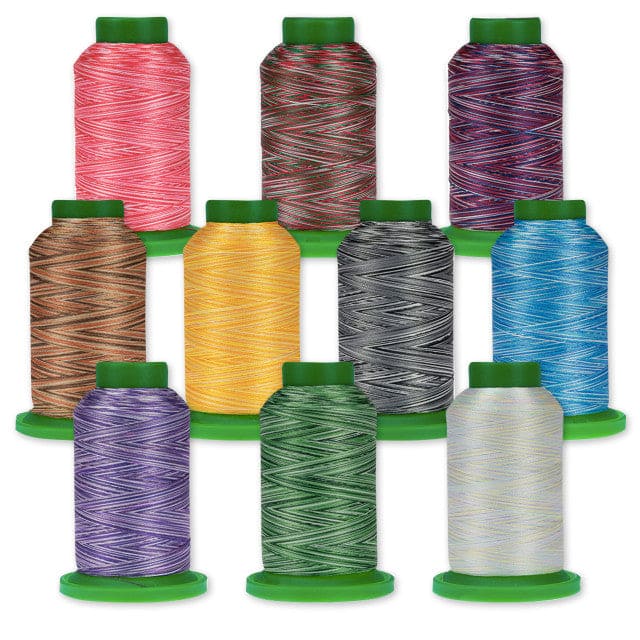 Isacord Variegated Favorite 10 Thread Kit - ISAVAR10 — RebsFabStash