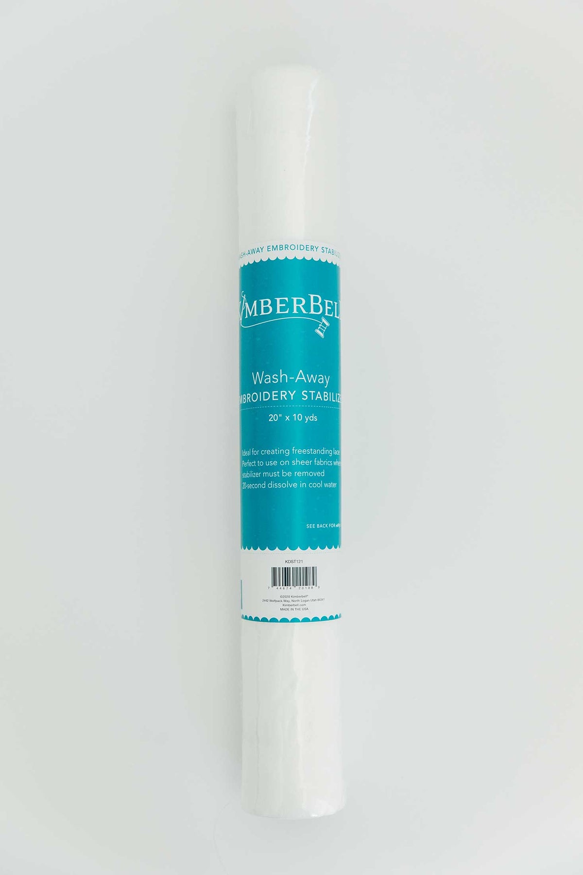 Wash Away Stabilizer 20" x 10yds - Embroidery stabilizer - Kimberbell ...