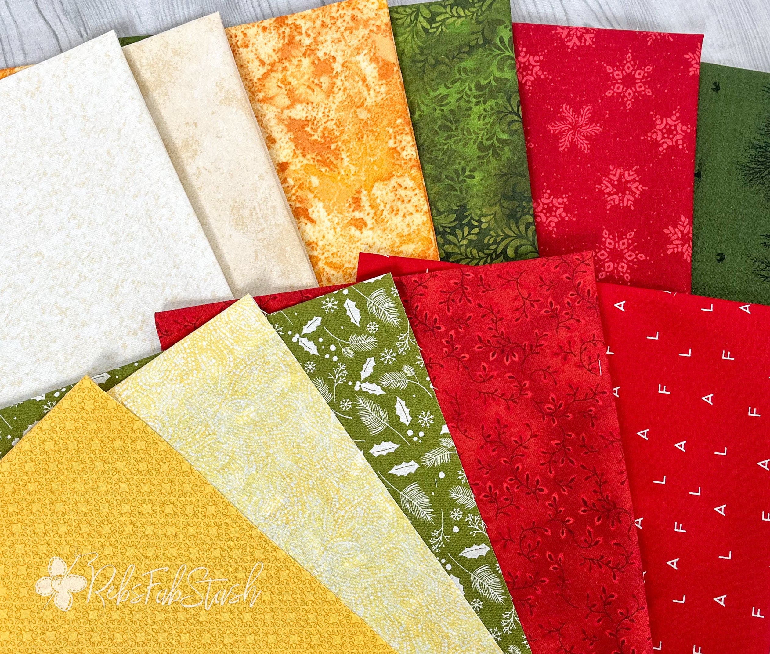 Christmas Table Runner Kit - Designs by Juju | RebsFabStash