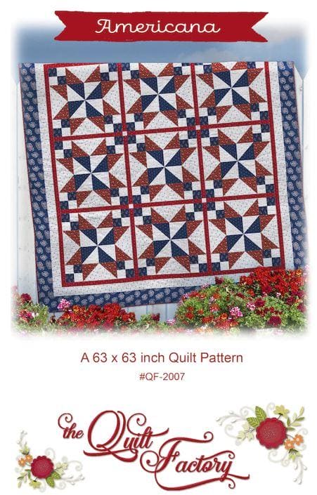 Americana Quilt Pattern | Red, White, & Blue Quilt Pattern — RebsFabStash