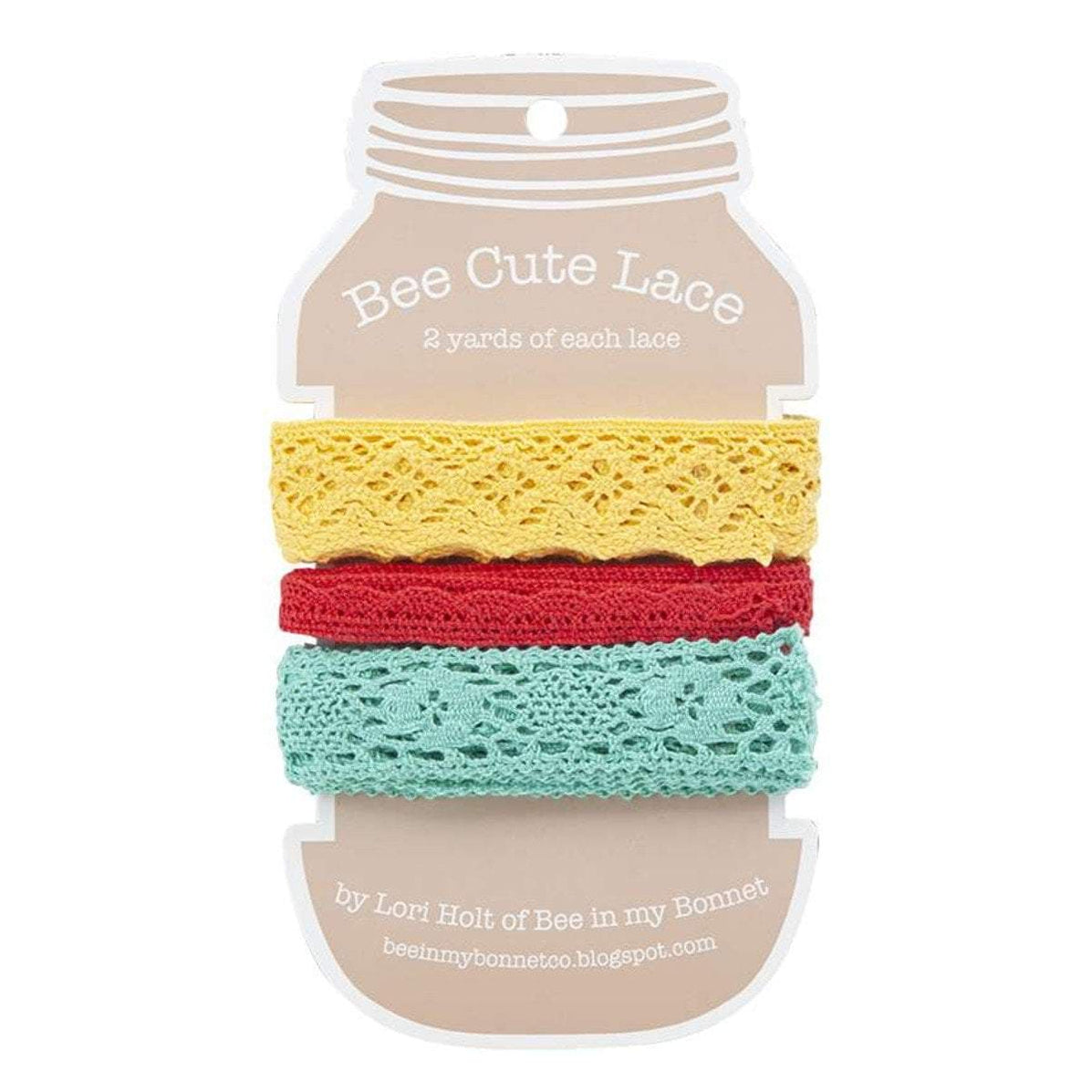Bee Cute Lace - Lori Holt for Riley Blake Designs - Use for her Sew Al ...