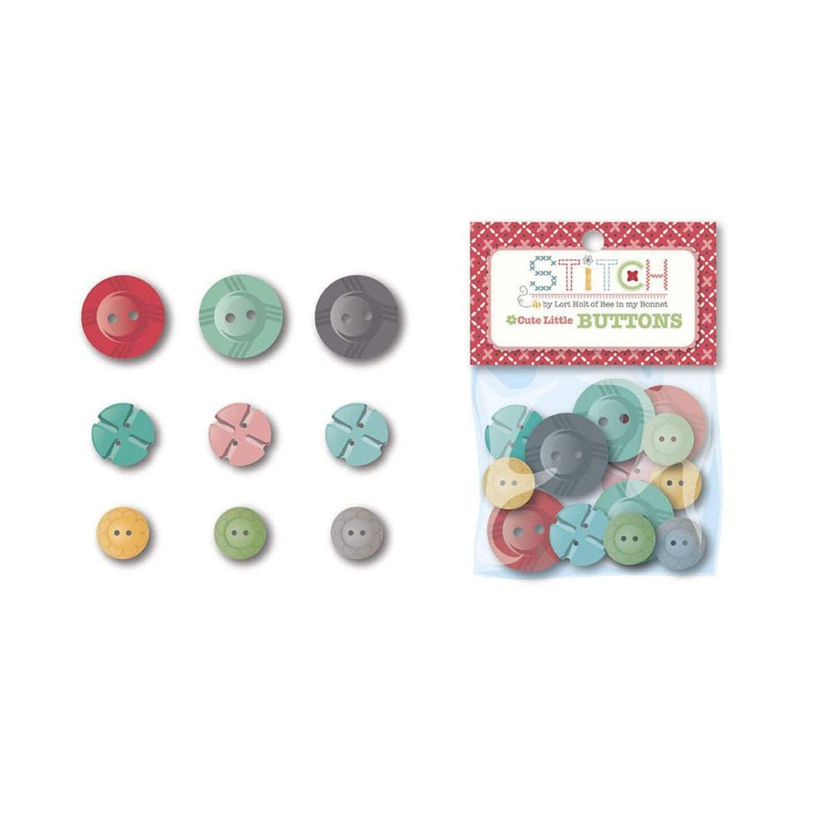 Cute Little Buttons - Lori Holt for Riley Blake Designs — RebsFabStash