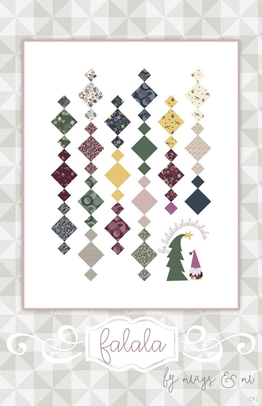 Fa La La pattern - designed by Meags & Me — RebsFabStash