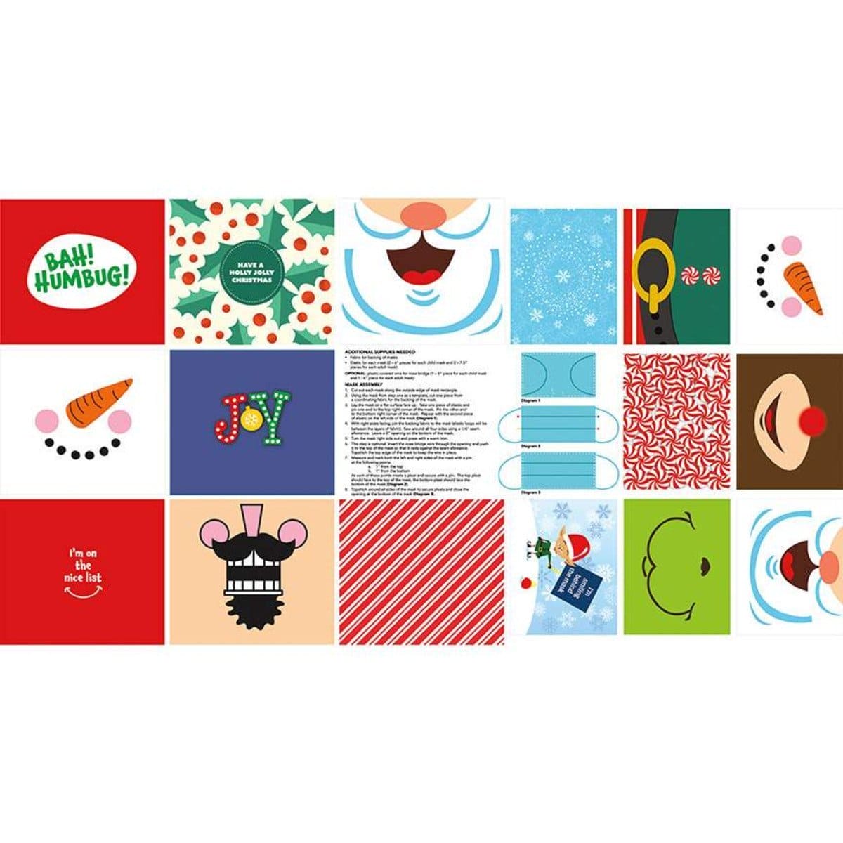 Face Mask Panels - Per PANEL - Riley Blake Designs - 24" x 43" panel ...