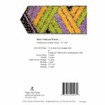 Greased Lightning - Table Runner & Quilt pattern - Tiger Lily Press ...