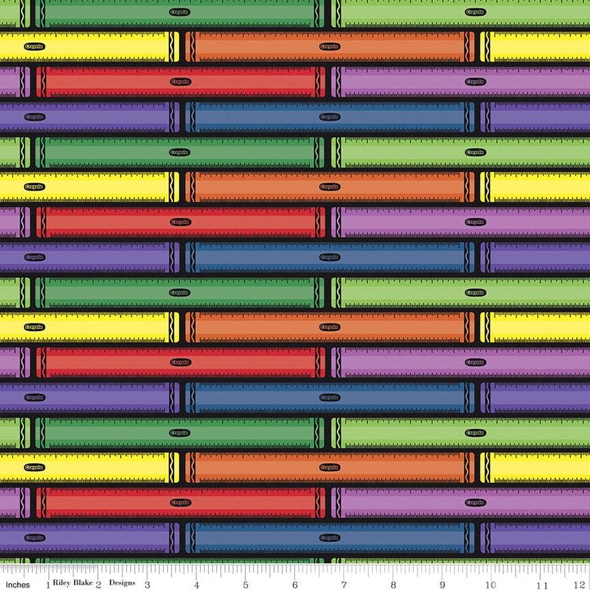 I Dream in Color - per yard - Riley Blake Designs - Crayola 2019 relea ...