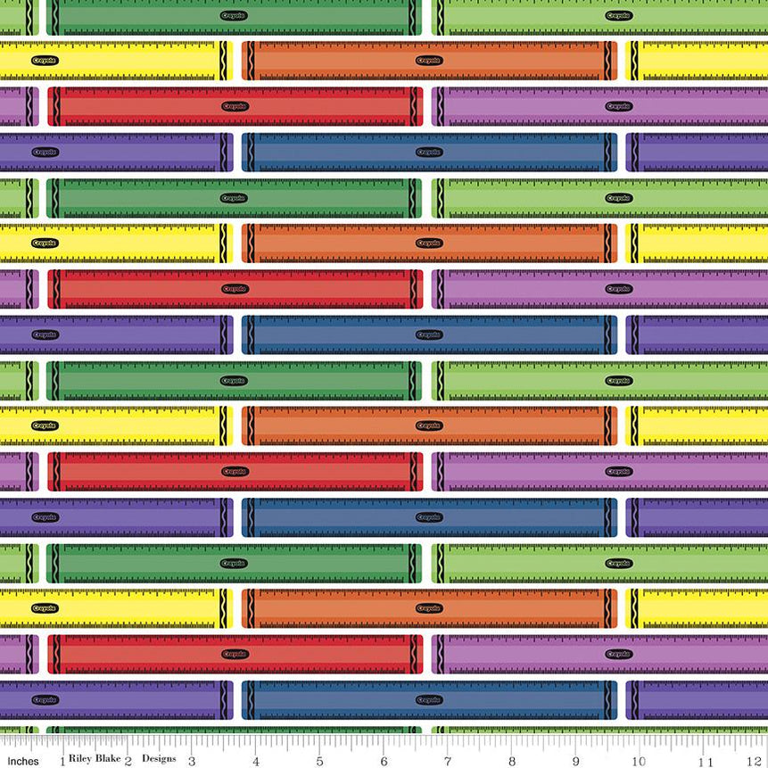 I Dream in Color - per yard - Riley Blake Designs - Crayola 2019 relea ...