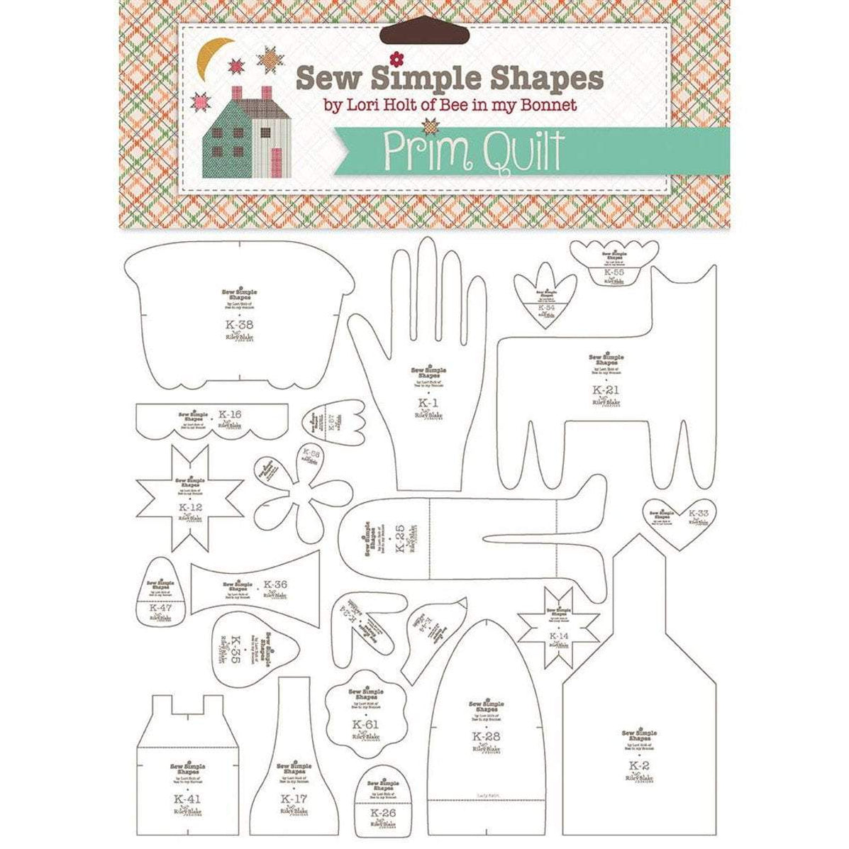 Lori Holt PRIM Templates Sew Simple Shapes - Used for PRIM Sew Along ...