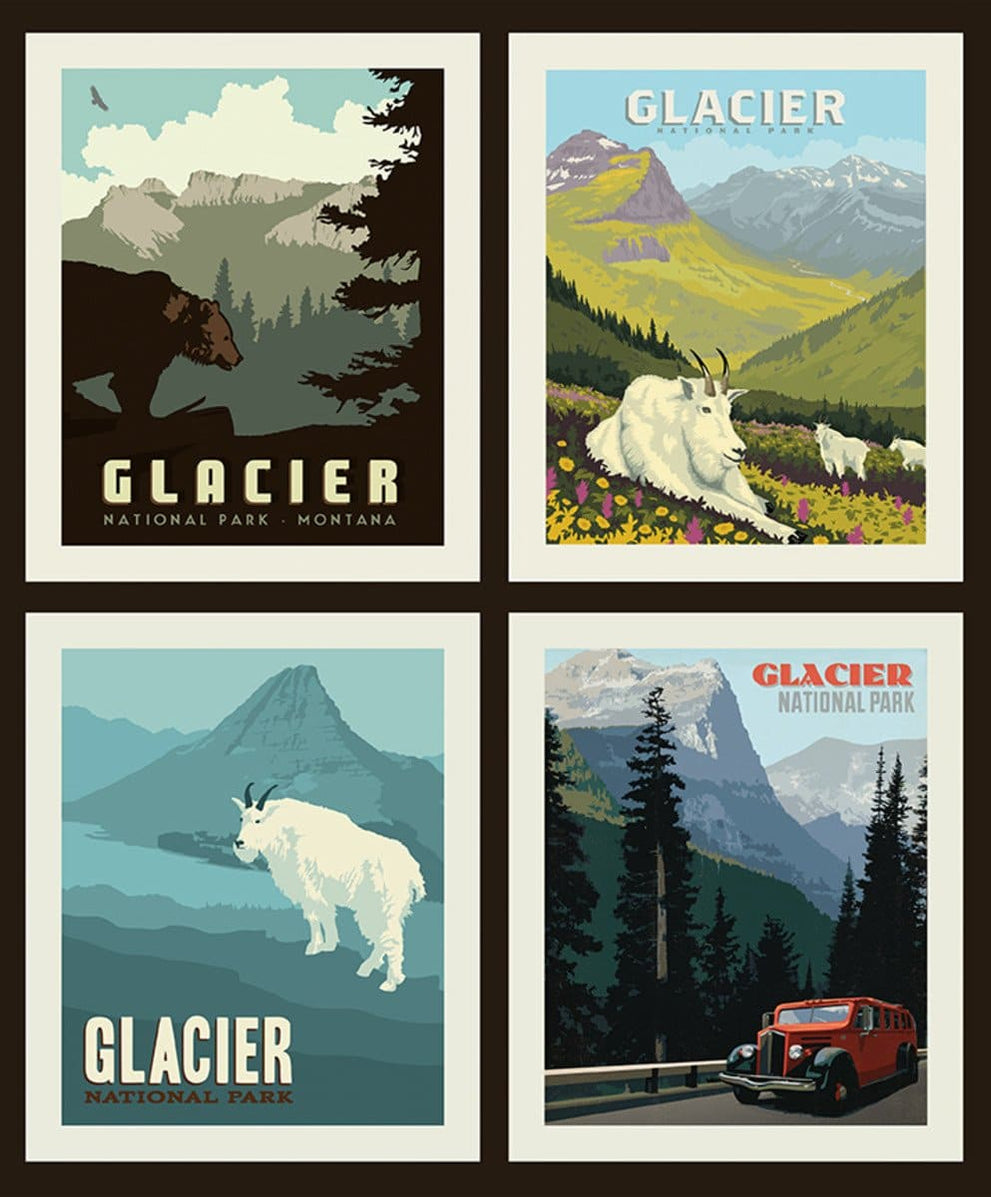 National Parks Collection - PANEL - per yard - Riley Blake Designs - D ...