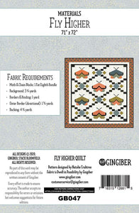Fly Higher - Quilt PATTERN - designed by Natalie Crabtree for Gingiber ...