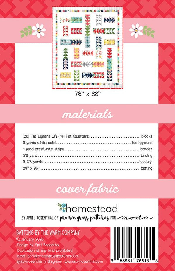 Follow Me - Quilt PATTERN - by April Rosenthal of Prairie Grass Patter ...