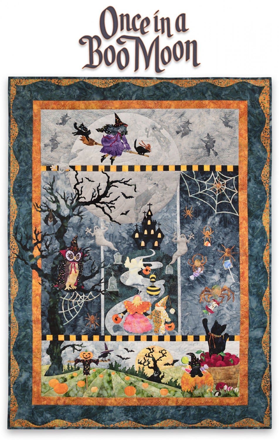 McKenna Ryan Once in a Boo Moon Quilt Pattern | RebsFabStash