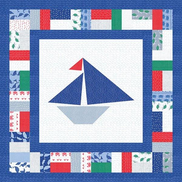 Set Sail - Quilt Pattern - Designed by Stacie Bloomfield - Ahoy fabric ...