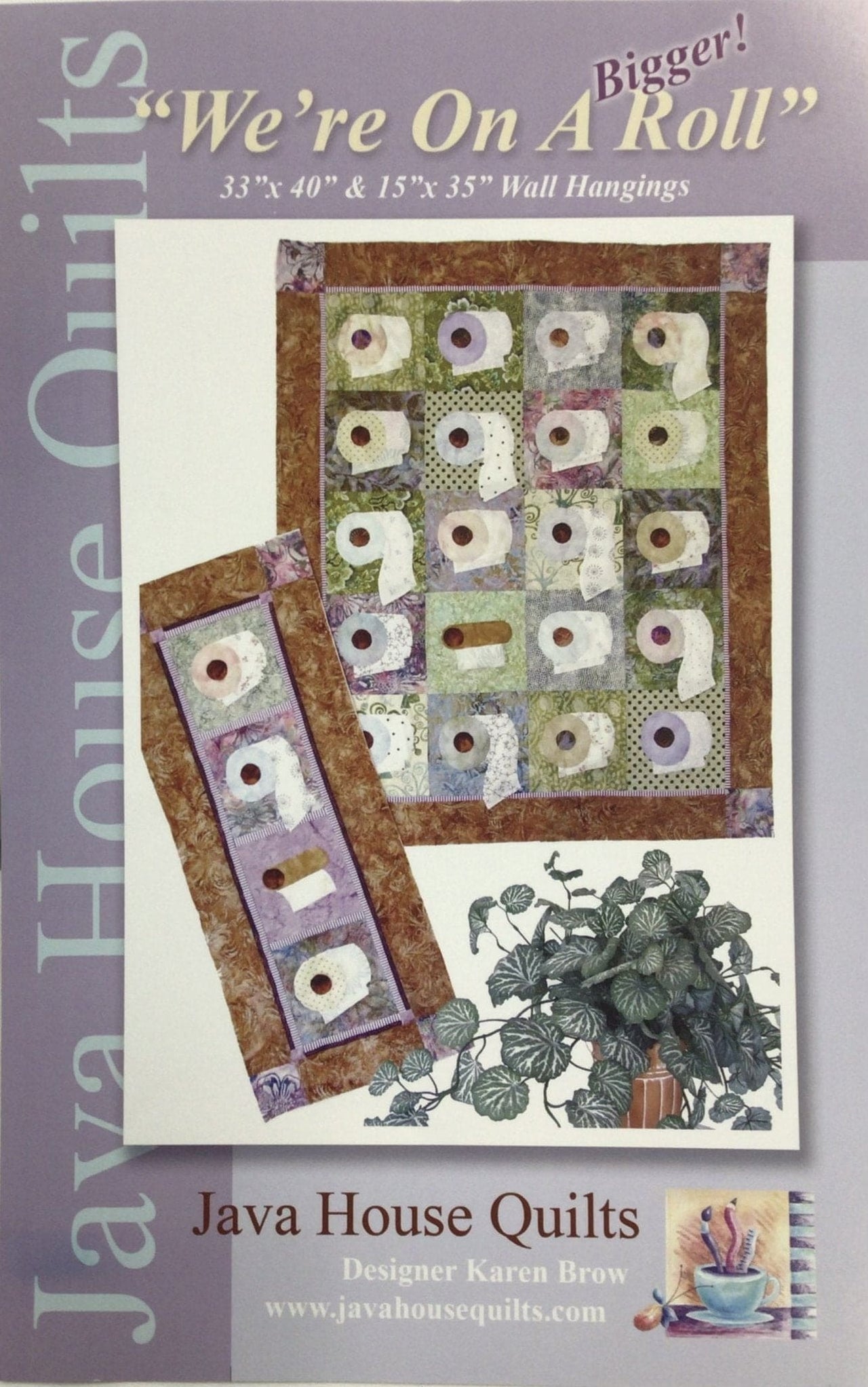 We're On a Bigger Roll Quilt Kit - Home Grown by Nancy Halvorsen ...