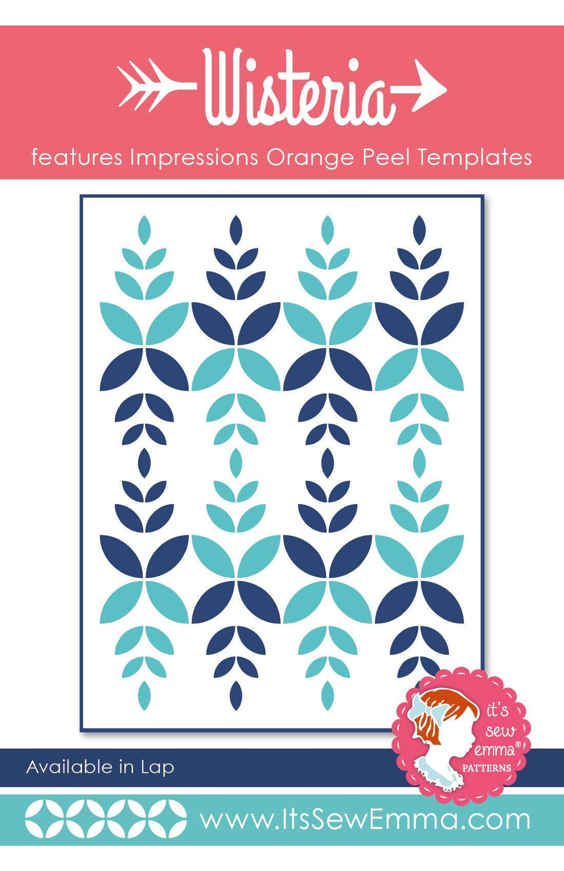 Wisteria - Quilt Pattern - Lap Size - by It's Sew Emma — RebsFabStash
