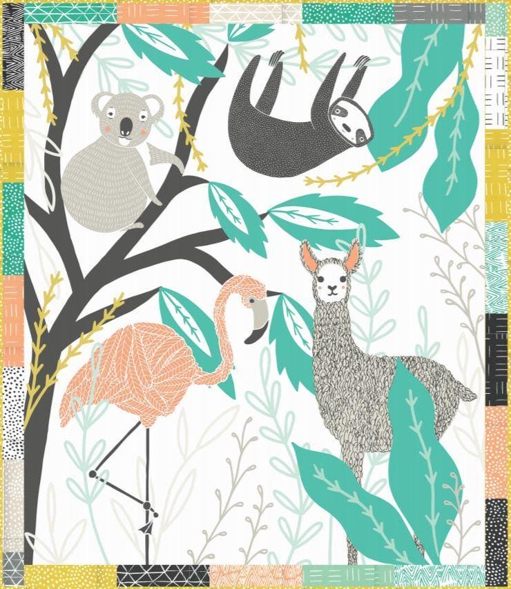 Zoology Panel Quilt - Quilt PATTERN - designed by Stacie Bloomfield ...