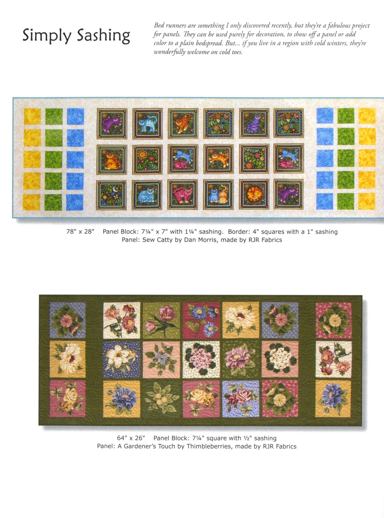 Panel Play - Pattern Book - Barbara Becker - Cozy Quilt Designs - Has ...