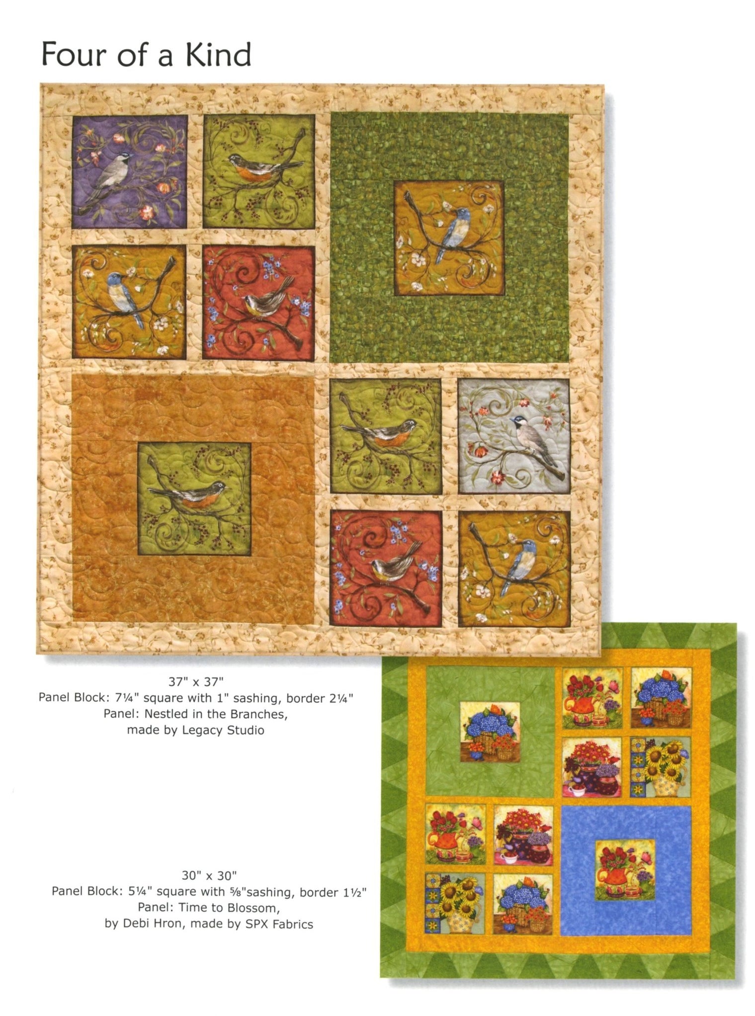 Panel Play - Pattern Book - Barbara Becker - Cozy Quilt Designs - Has ...