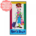 Quilt Diva KIT - Includes pattern and applique pieces precut — RebsFabStash