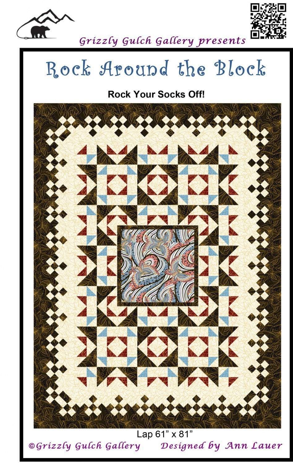 Around The Block Quilt Pattern Spin Me Round Quilt Block Freemotion