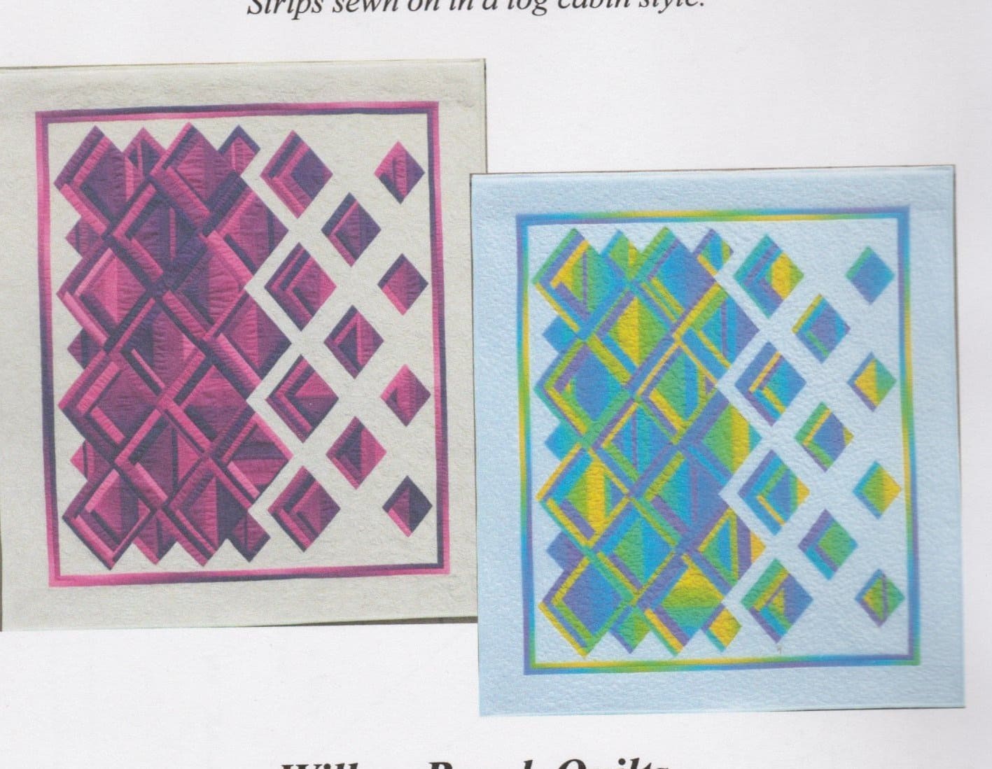 Stormy Weather - Quilt Pattern - Willowbrook Quilts — RebsFabStash