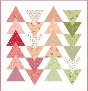 Summer Stroll Quilt - Quilt Pattern - Down Grapevine Lane - 55" x 57 ...