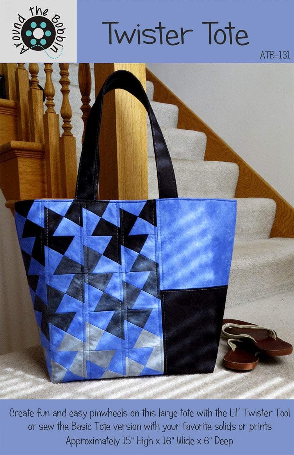 Twister Tote Bag Pattern - by Twister Sisters Designs — RebsFabStash