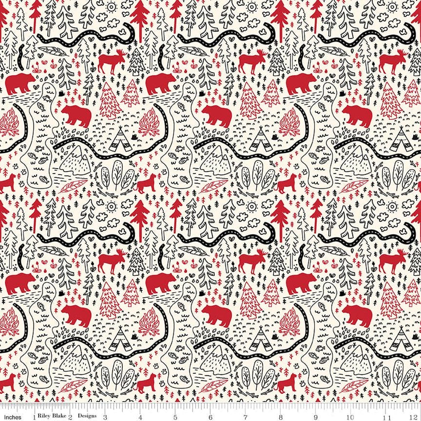 Wild at Heart - per yard - by Lori Whitlock for Riley Blake Designs ...