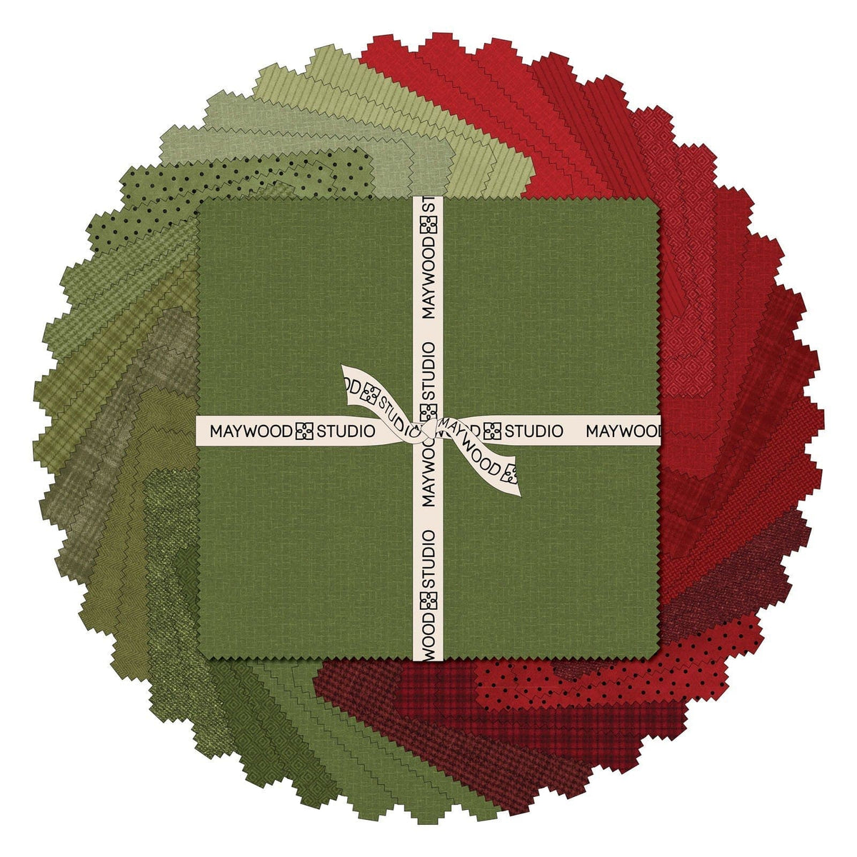 Woolies - FLANNEL Layer Cake - 10" Squares (42) - Maywood Studio - by ...