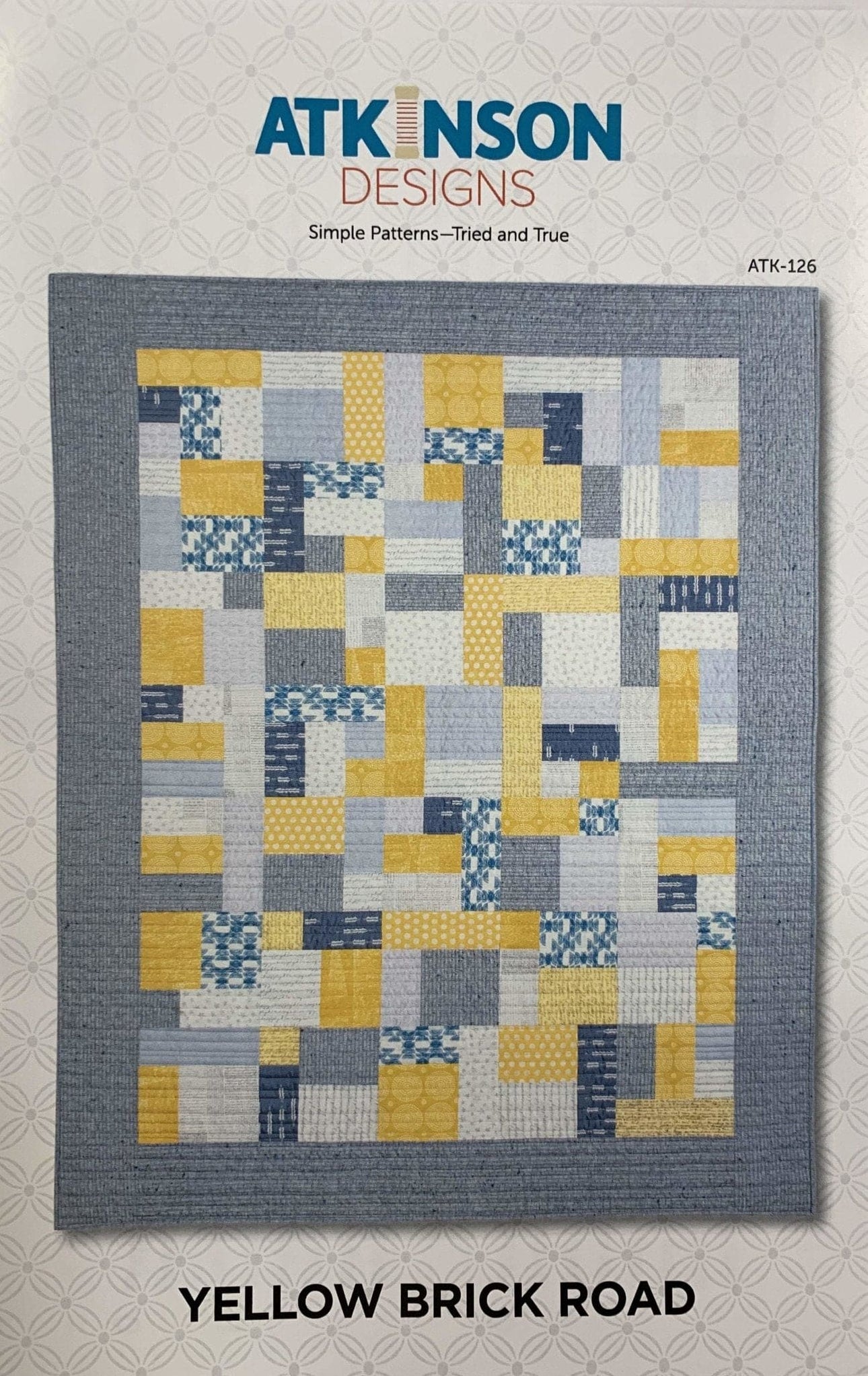 Yellow Brick Road Quilt Pattern by Atkinson Designs — RebsFabStash